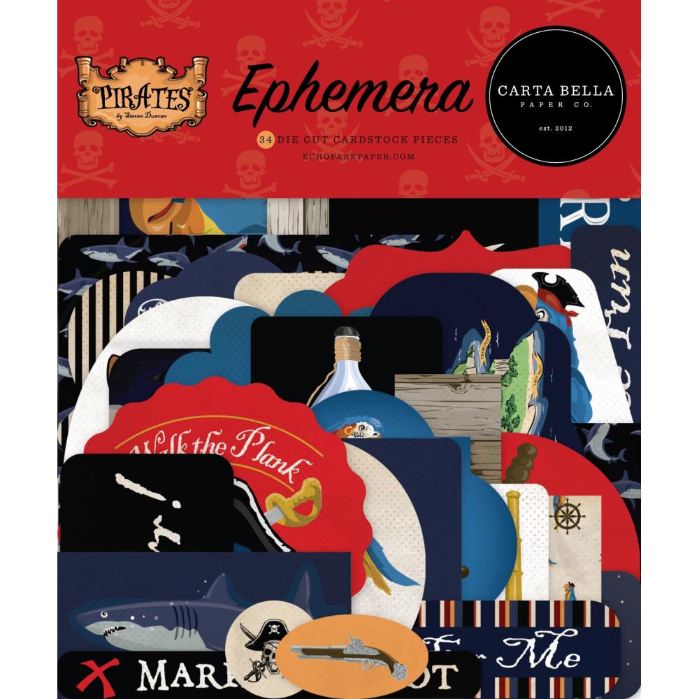 Carta Bella Pirates - Ephemera Icons — Papermaze