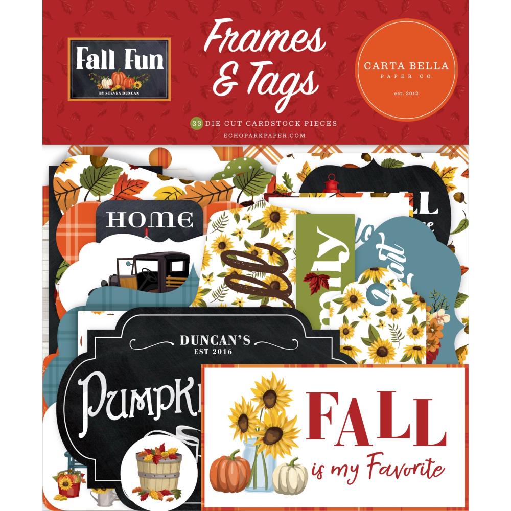 Carta Bella Fall Fun - Ephemera Frames & Tags — Papermaze