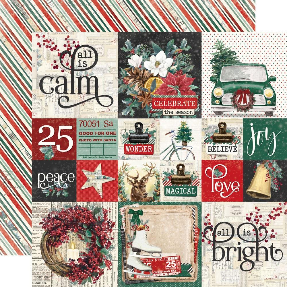 Simple Stories Simple Vintage 'Tis The Season - 2x2 & 4x4 Elements ...