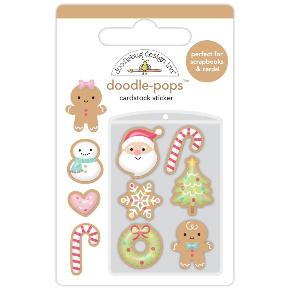 Doodlebug Design Gingerbread Kisses - Christmas Cookies Doodle-Pops 3D ...