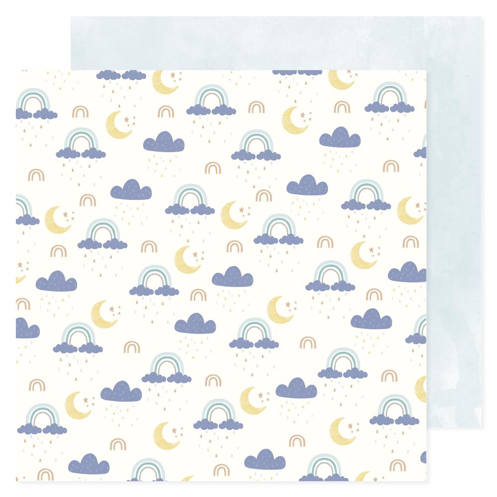 American Crafts Hello Little Boy - Blue Rainbows — Papermaze