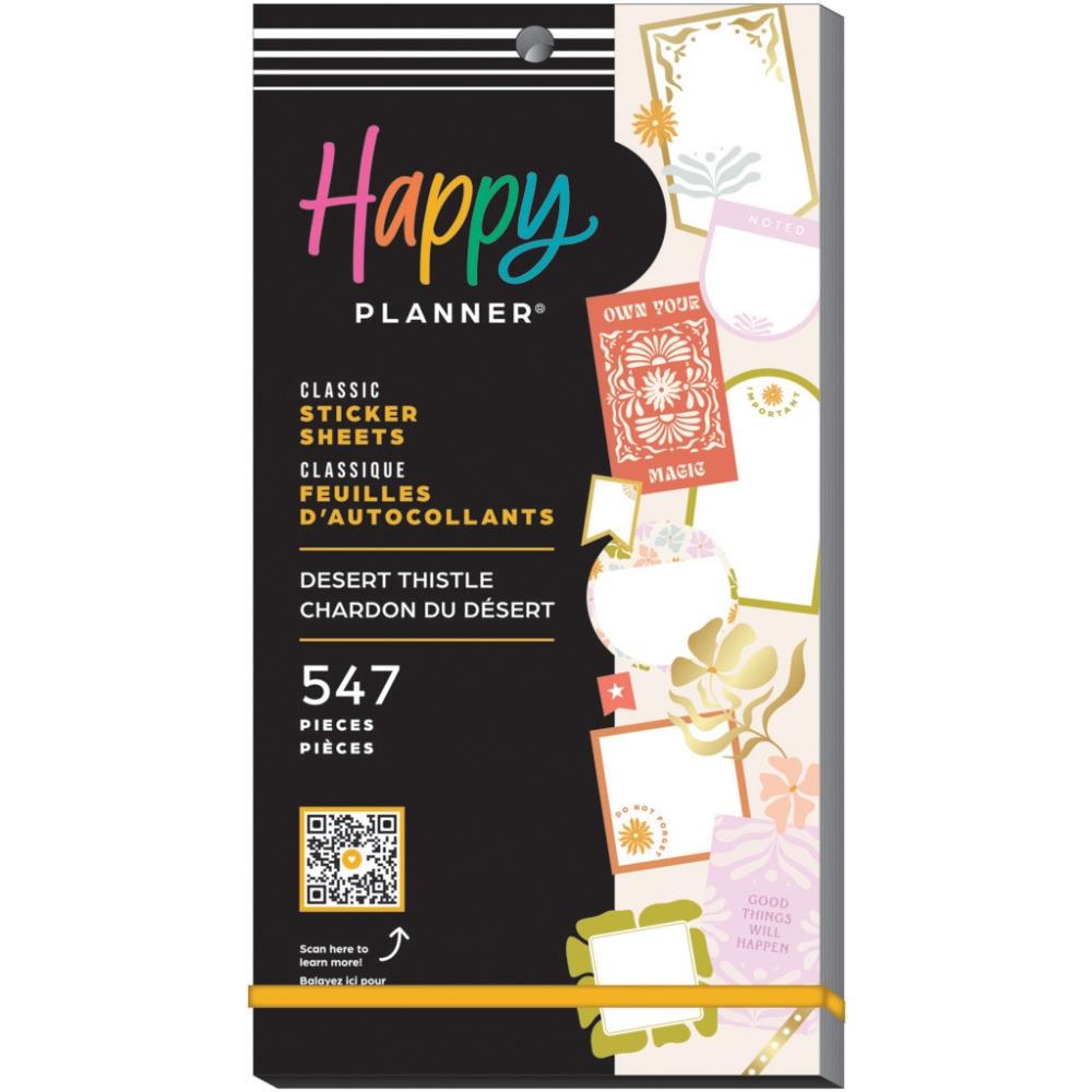 Me & My Big Ideas Happy Planner - Desert Thistle Sticker Value Pack ...