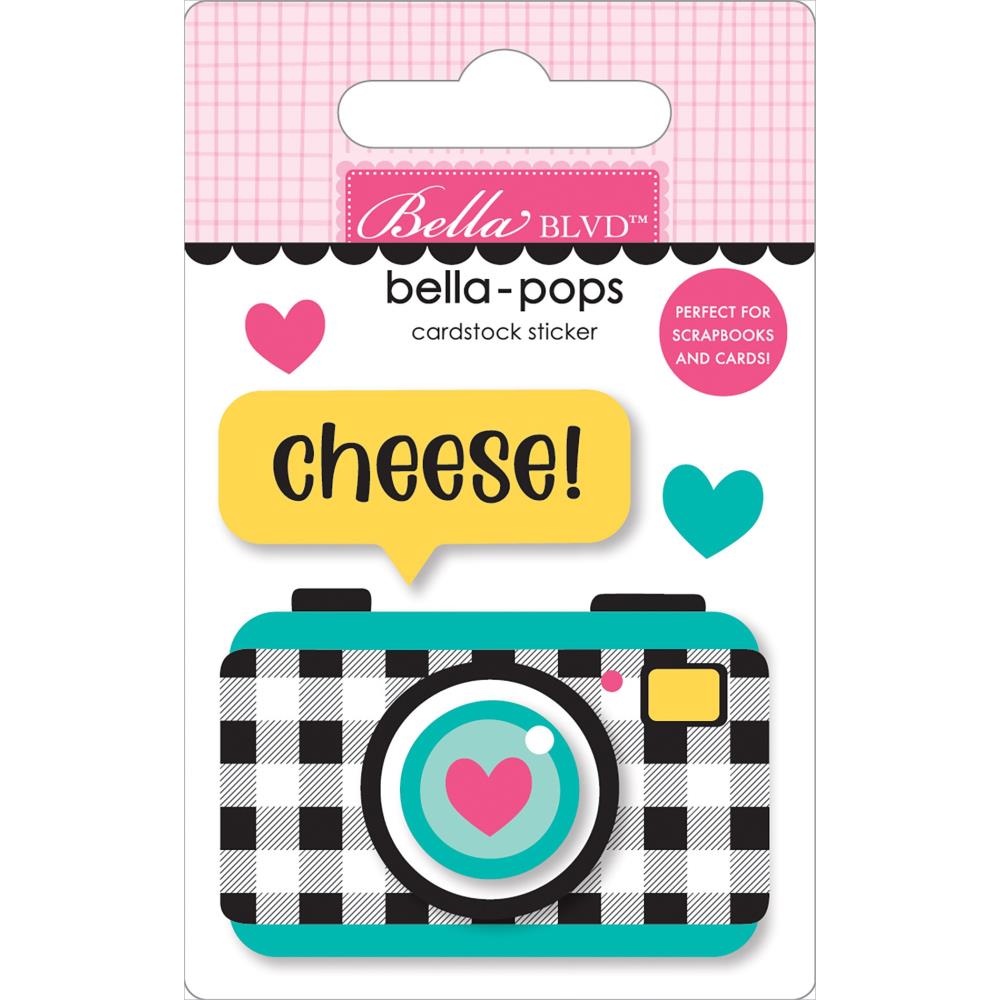 Bella Blvd Teen Vibe Caitlyn - Smile Bella-Pops 3D Sticker — Papermaze