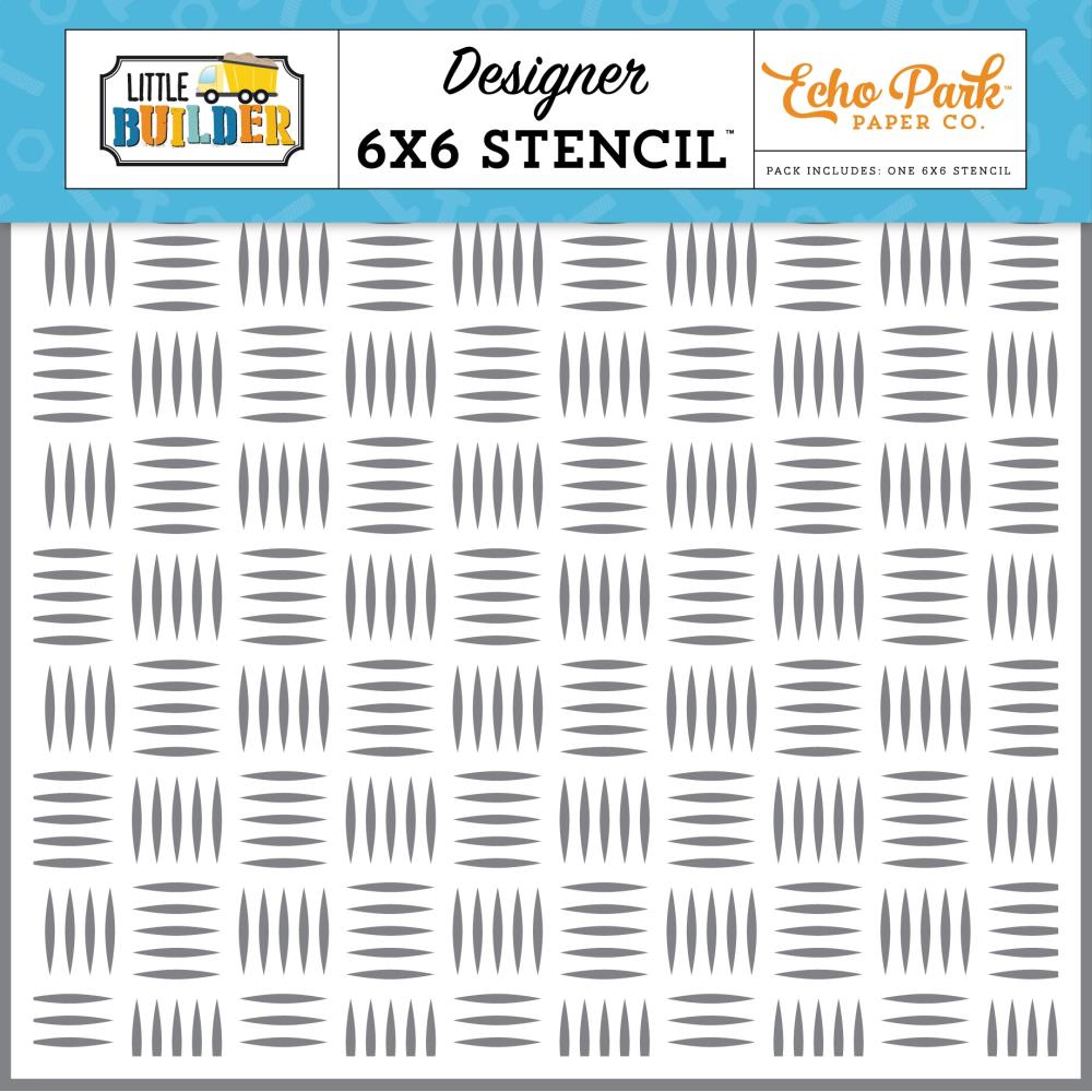 Echo Park Little Builder - Built Tough Tread Stencil — Papermaze