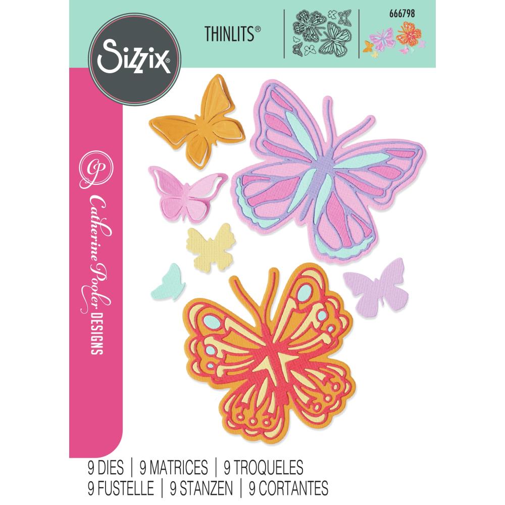 Sizzix Thinlits Die - Spring Wings — Papermaze