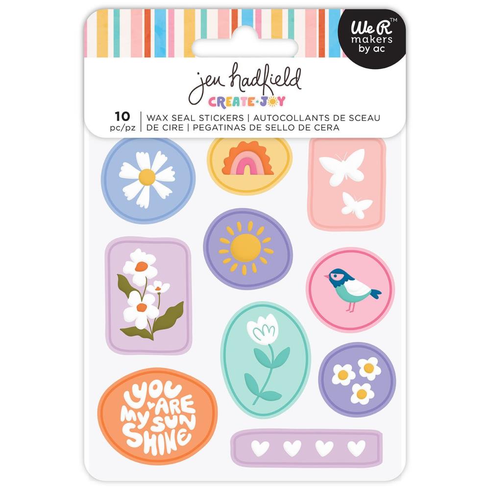 American Crafts Jen Hadfield Create Joy - Wax Seal Stickers — Papermaze