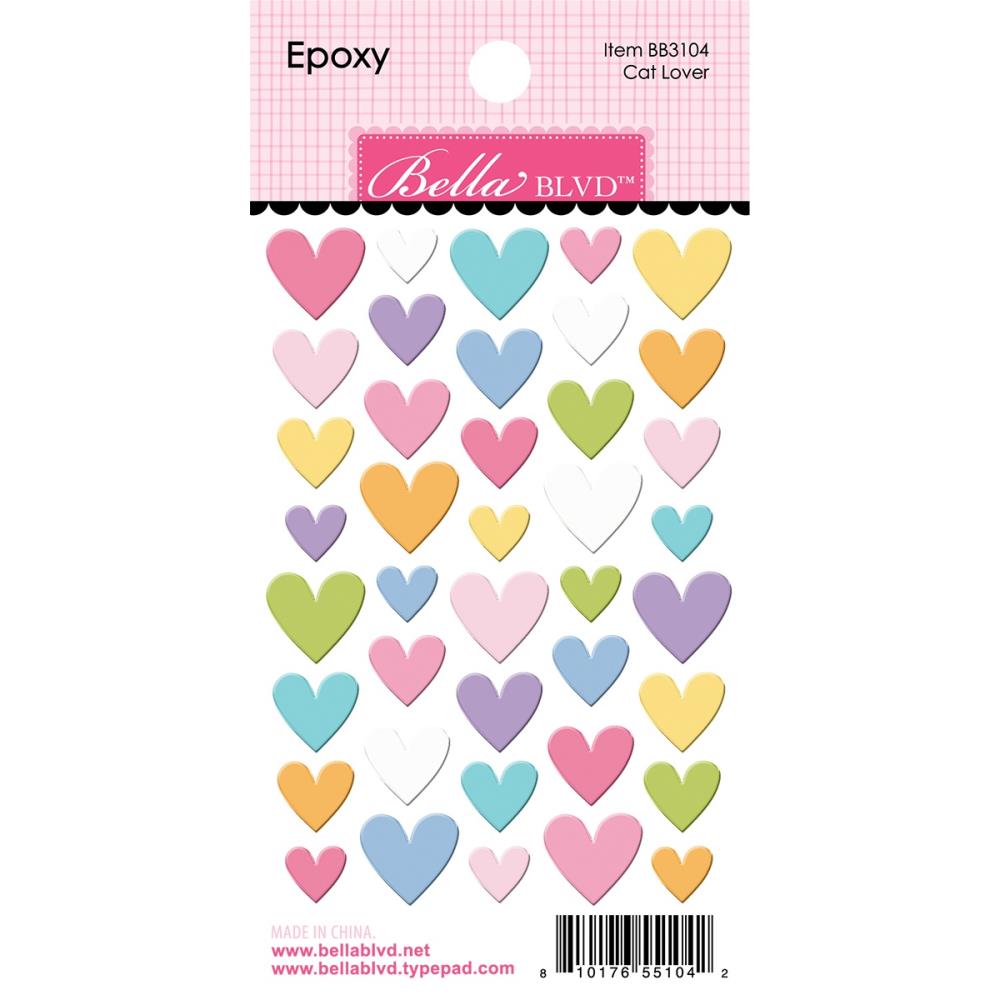 Bella Blvd Meow - Epoxy Stickers Cat Lover — Papermaze