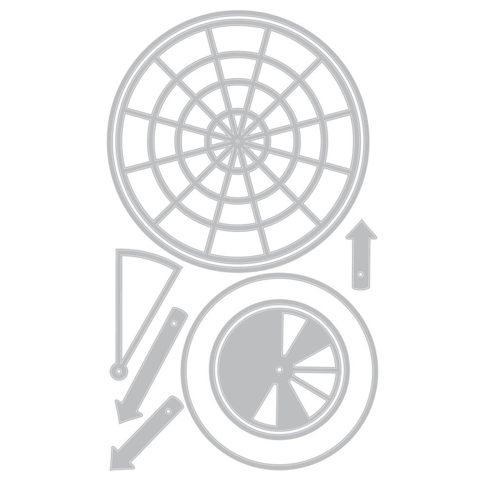 Sizzix Thinlits Die - Rainbow Wheels — Papermaze