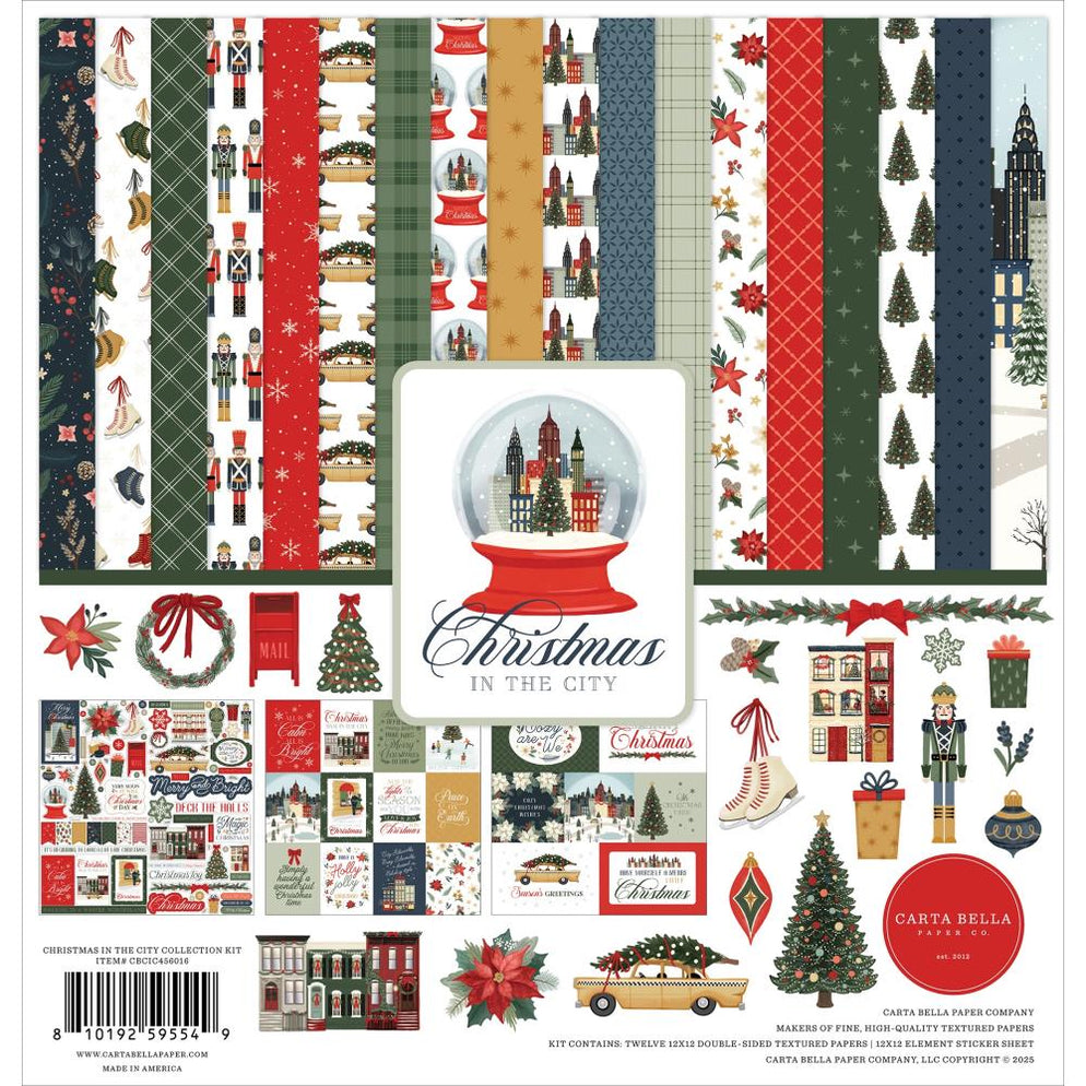 Carta Bella Christmas In The City - 12x12 Collection Kit — Papermaze