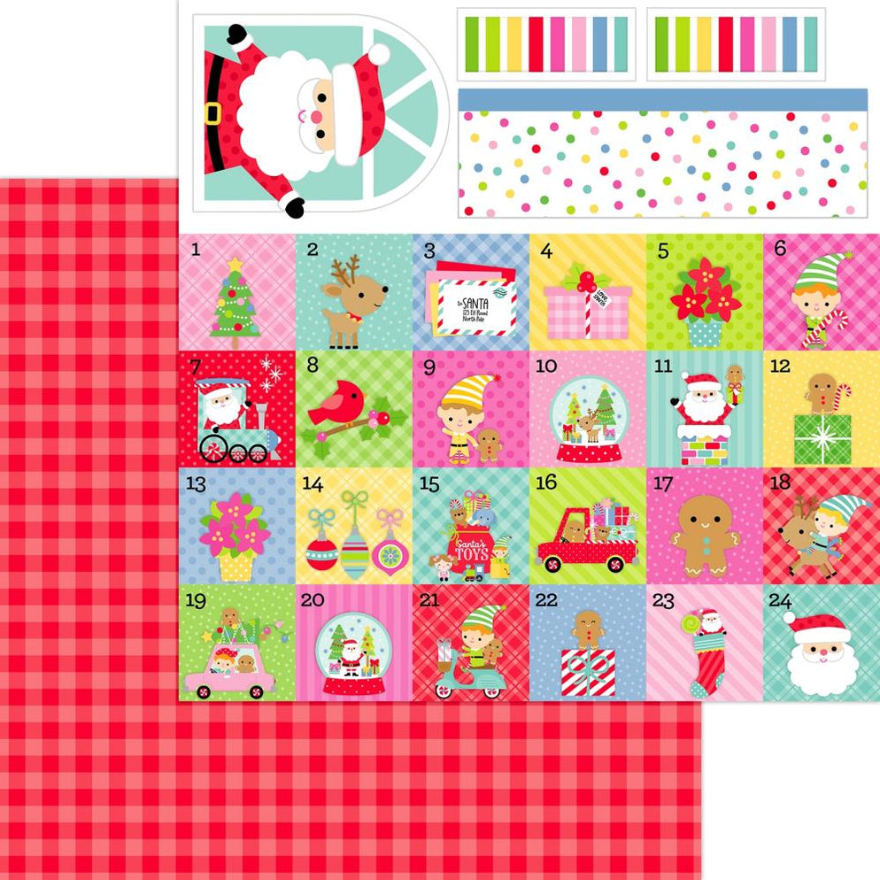 Doodlebug Design Oh What Fun! - Festive Flannel — Papermaze