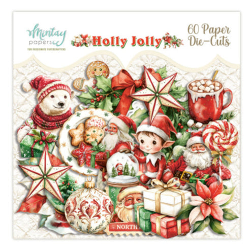 Mintay Papers Holly Jolly - Paper Die Cuts — Papermaze