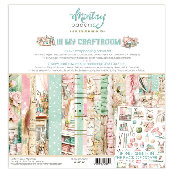 Mintay Papers In My Craftroom - Collection Kit — Papermaze
