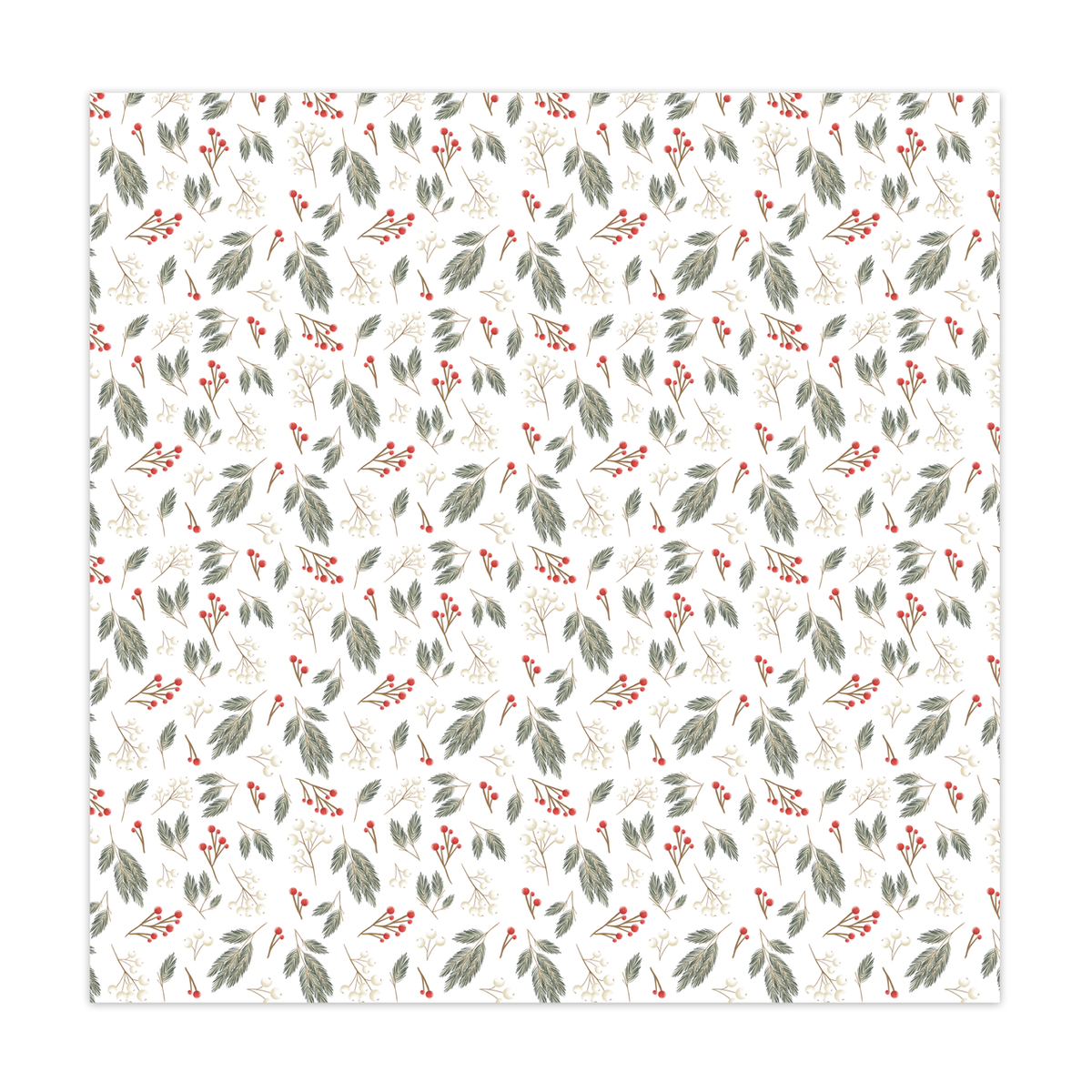 Pretty Little Studio Comfort & Joy - Holly Jolly (Single-Sided) — Papermaze