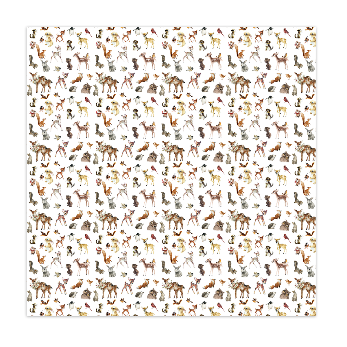 Pretty Little Studio Comfort & Joy - Woodland Animals (Single-Sided ...