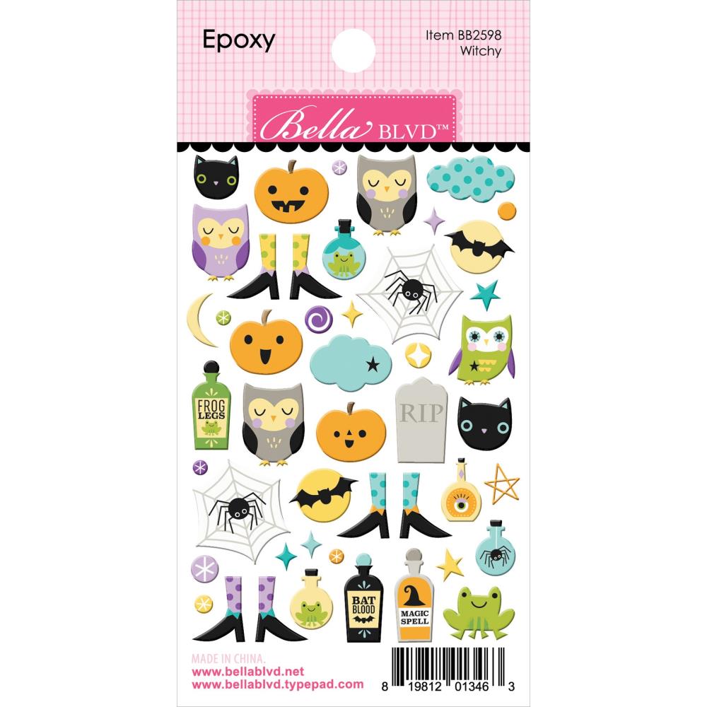 Bella Blvd Spell On You - Epoxy Stickers Witchy — Papermaze