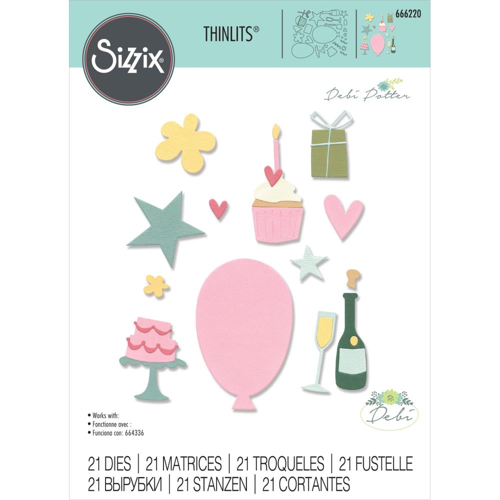 Sizzix Thinlits Die - Fabulous Everyday Shapes — Papermaze